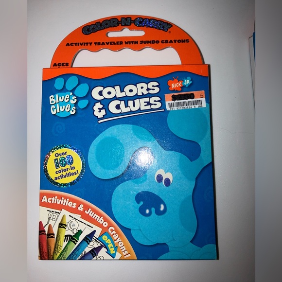 Toys | Blues Clues Colors Clues Activity Set New | Poshmark
